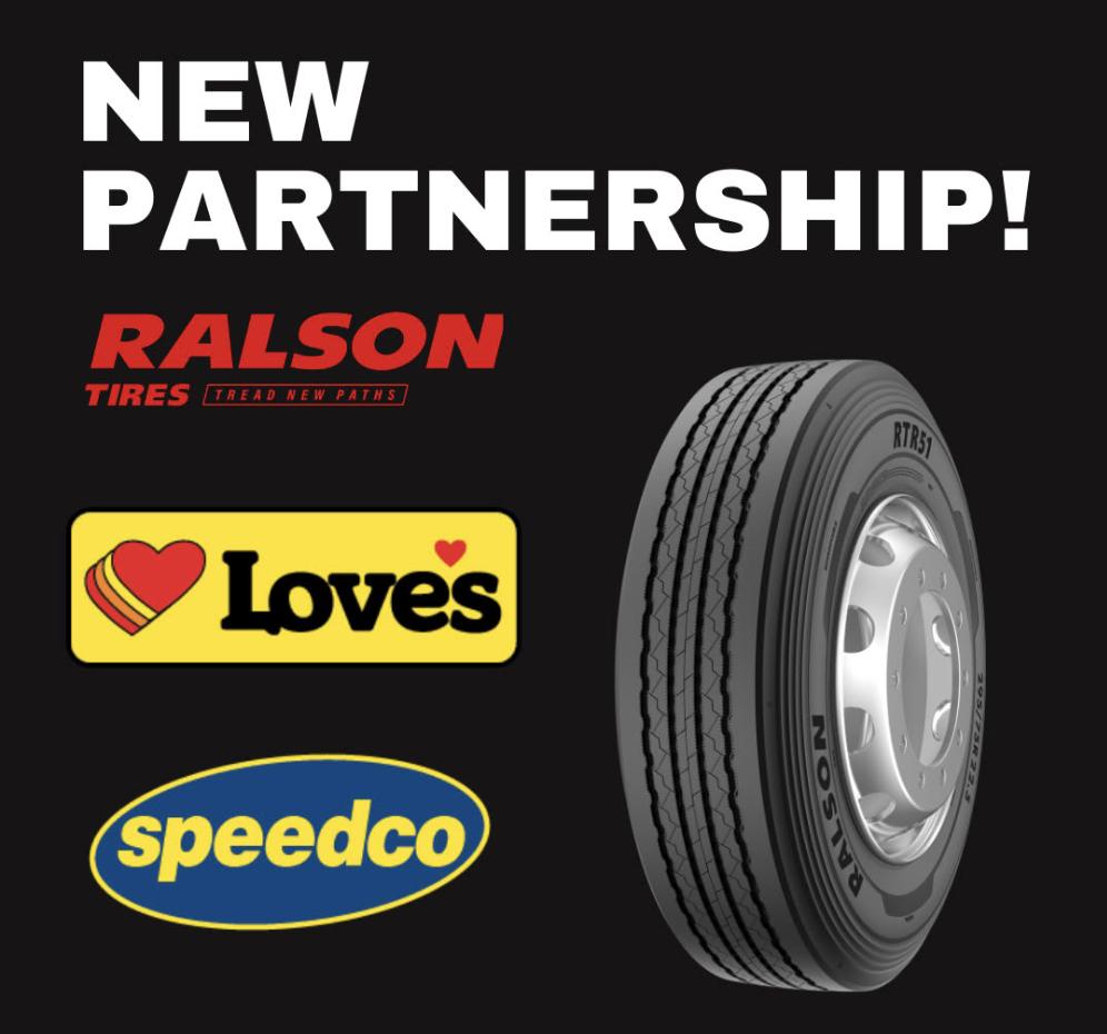 Love’s Truck Care and Speedco Now Carrying Ralson Commercial Truck Tires - Ralson